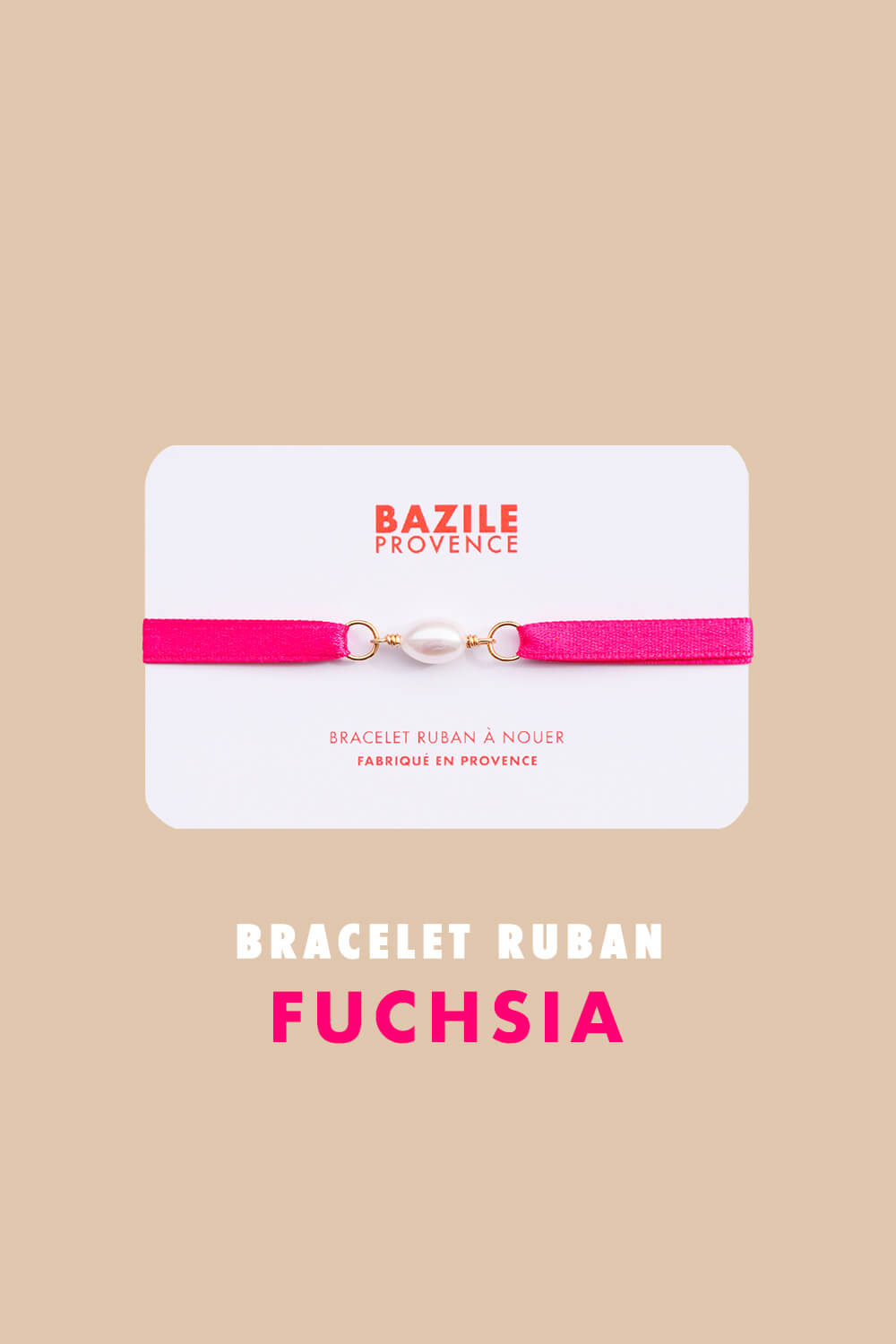 Les bracelets rubans | Bazile Provence